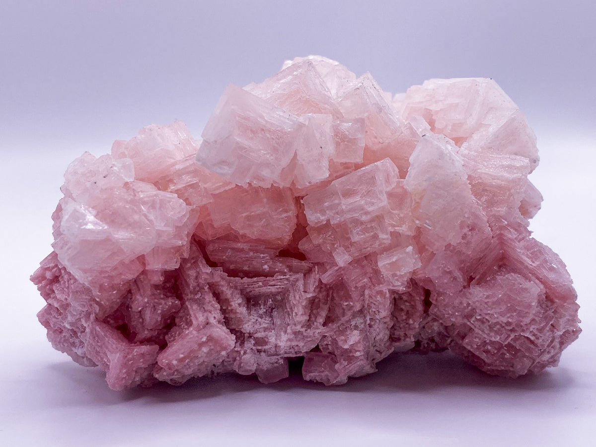 Pink Halite Crystals – Crystals and Cleavage